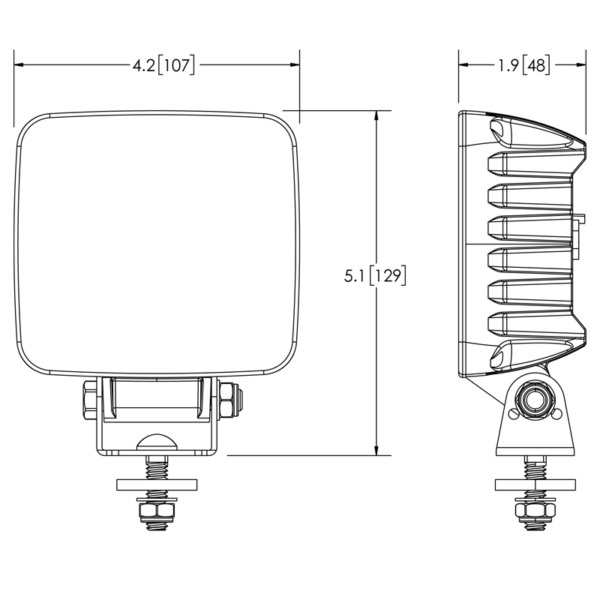 Faro Trabajo LED 3000 Lumenes Ecco EW2520